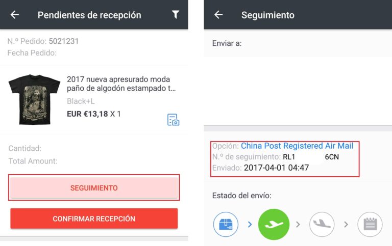 Seguimiento y estados de pedidos en AliExpress - Guía completa 2025