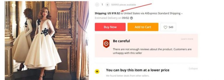 AliExpress Standard Shipping and other shipments handled by AliExpress