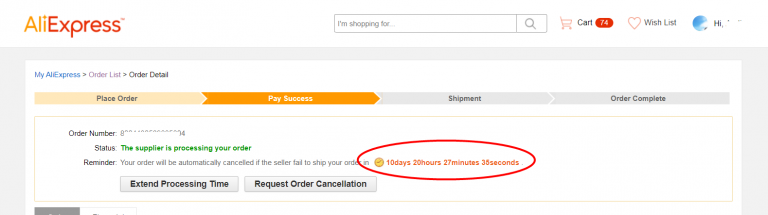 How to view and manage my orders on AliExpress