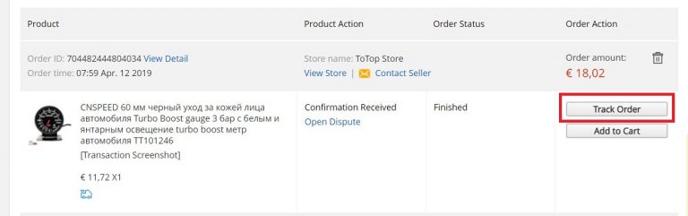 How to view and manage my orders on AliExpress