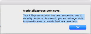 How to recover a disabled AliExpress account [SOLVED]
