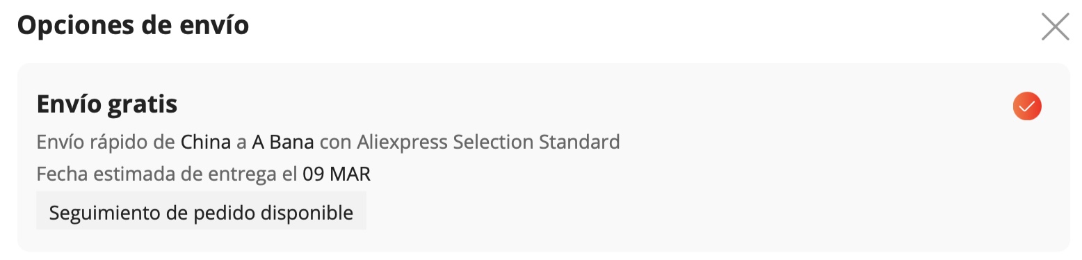¿Qué tal es AliExpress Selection Standard? (OPINIONES)