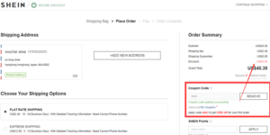 How to use a coupon or referral code on Shein (EASY Guide)