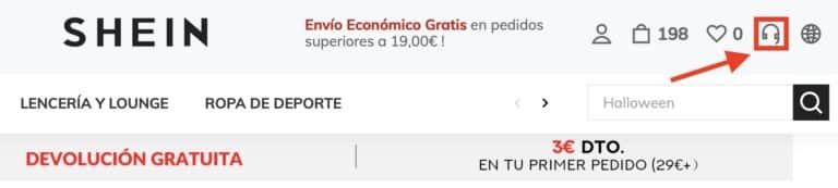 Cómo contactar a Shein por chat fácilmente