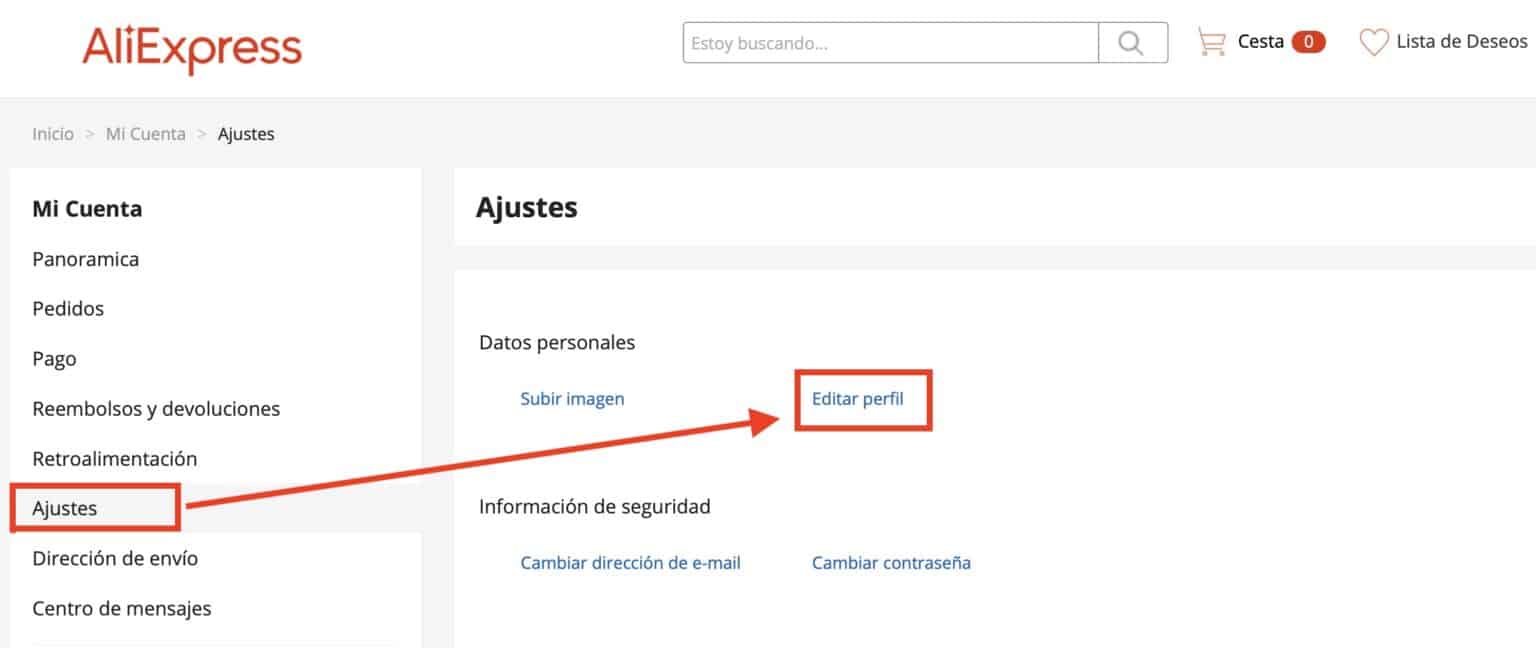 ¿Cómo saber mi ID de usuario de AliExpress? [RESUELTO]