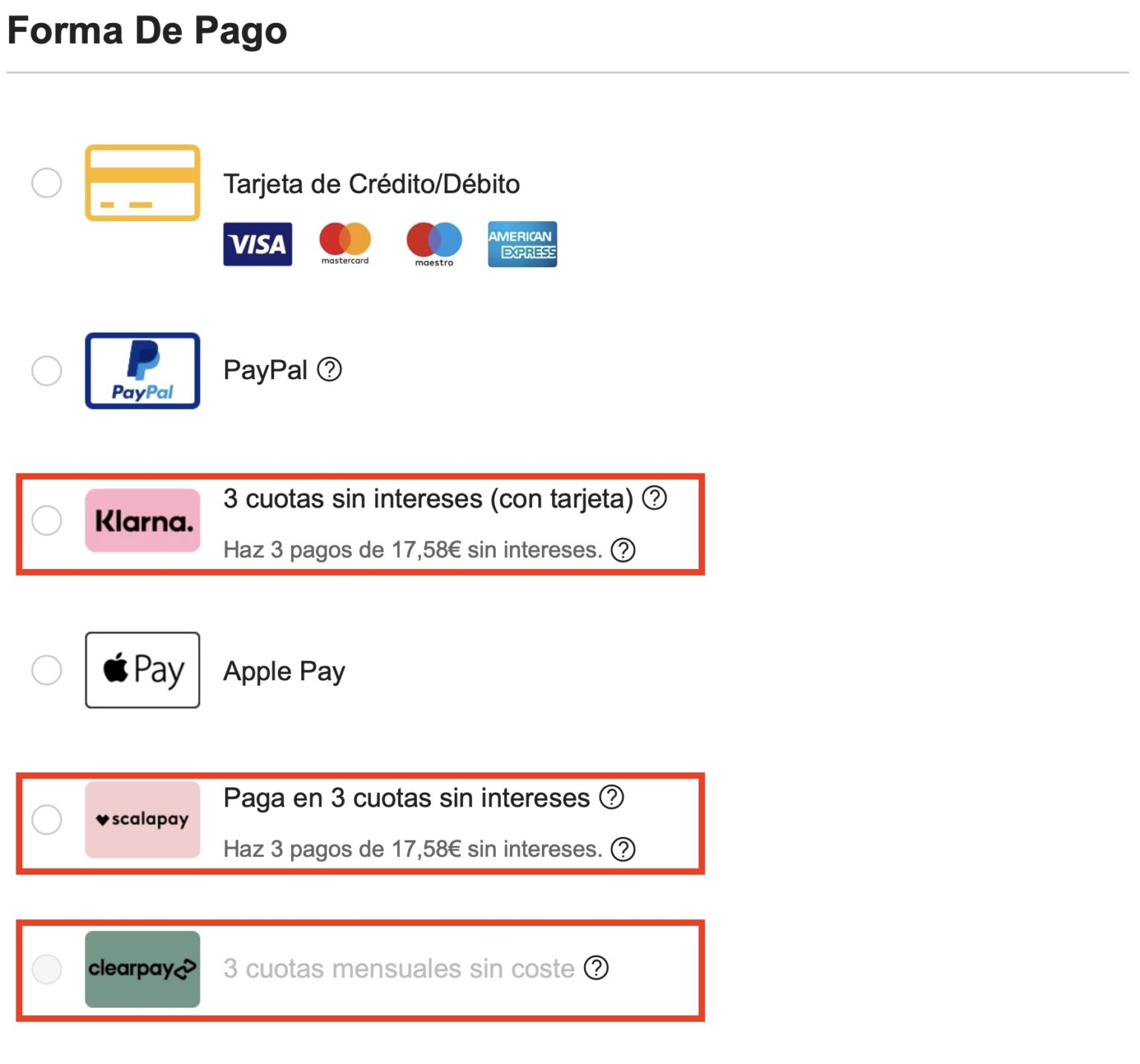 Cómo pagar a meses sin intereses en Shein