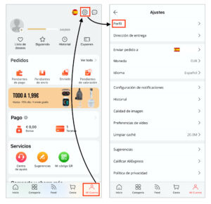 Cómo eliminar mi cuenta de AliExpress (desde móvil y PC)