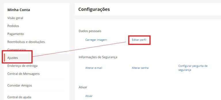 Como saber meu ID de usuário do AliExpress?